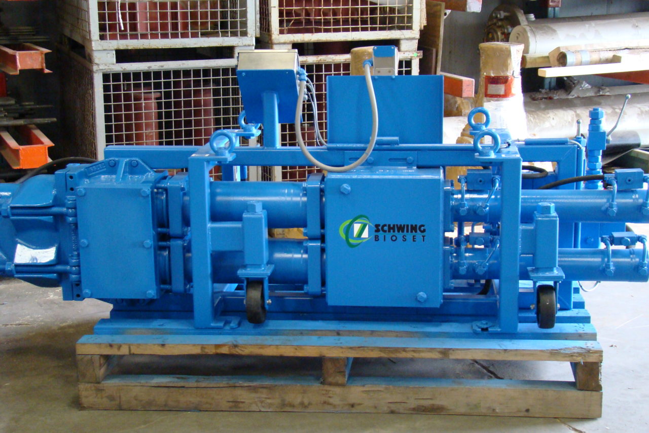 Piston Pumps - Municipal Sludge Pumps - Schwing Bioset