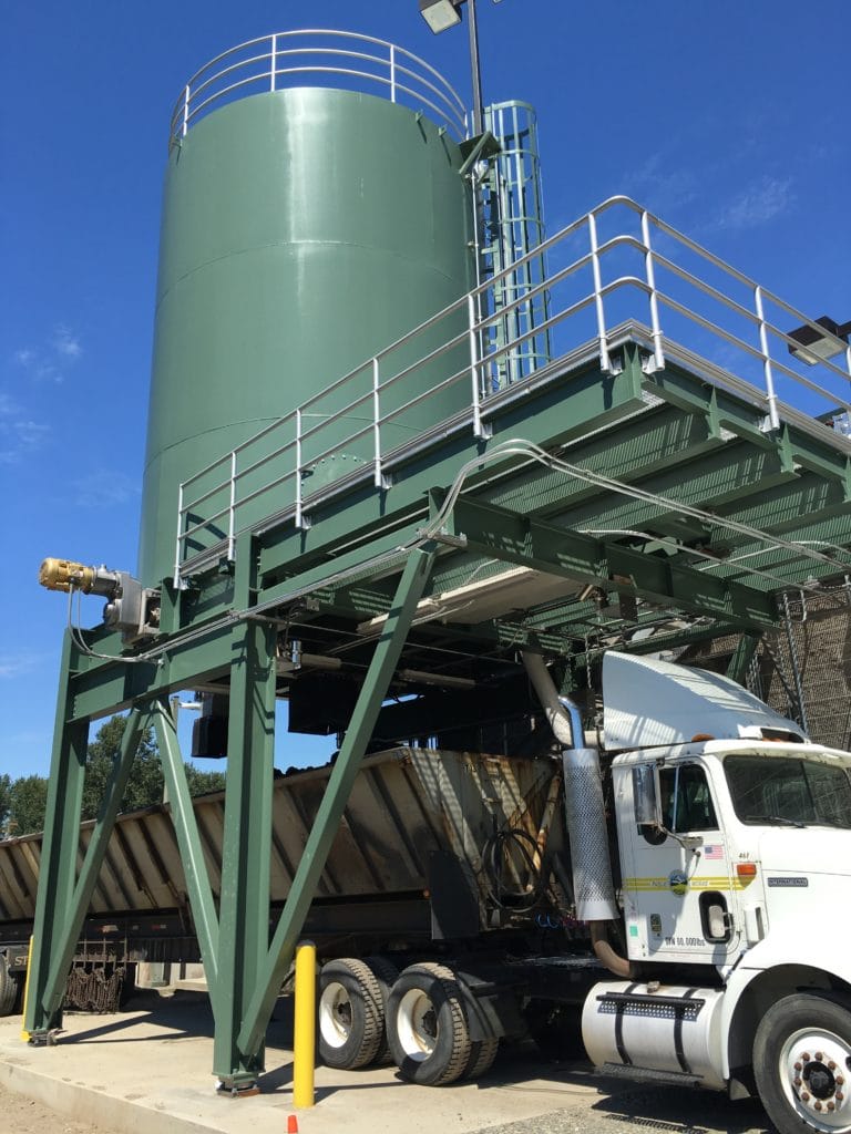 Sliding Frame Truck Loading Reliability at Puyallup, WA, WWTP - Schwing ...